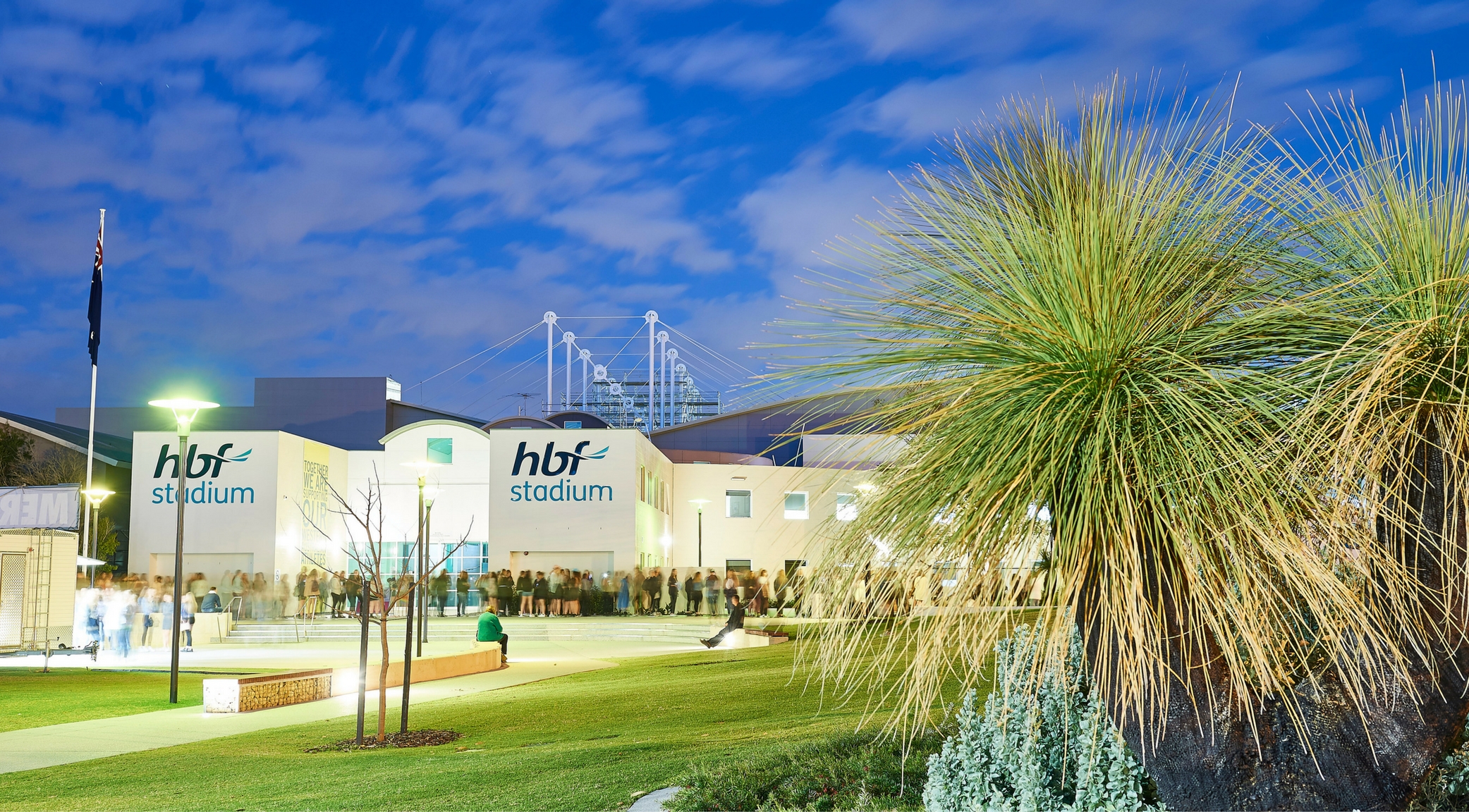 News| VenuesWest naming rights agreement | HBF Stadium